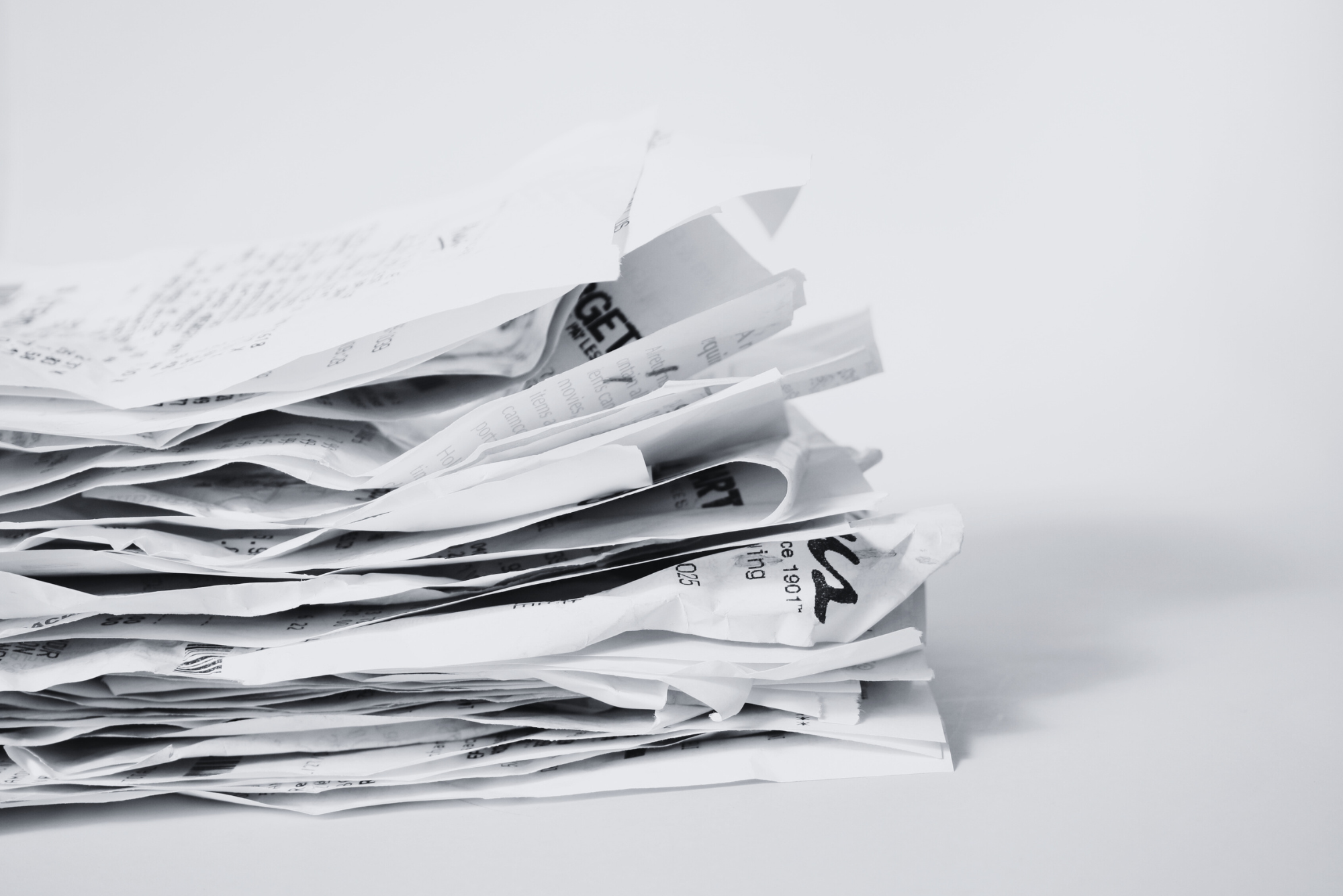 What tax receipts do I need to keep? - Martin & Martin Accounting | Tax ...